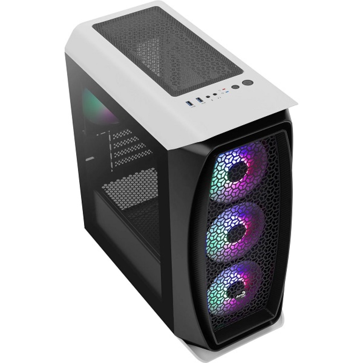 Gabinete Aerocool Aero One Mini Frost Branco